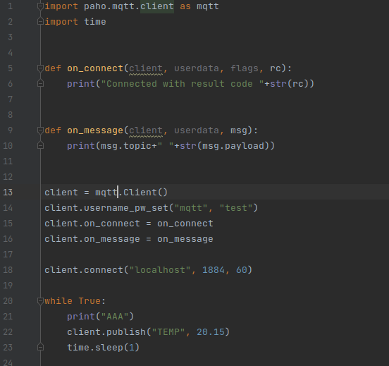 Simple Artemis MQTT Broker - Subscriber · Issue #3369 · eclipse-kura/kura · GitHub