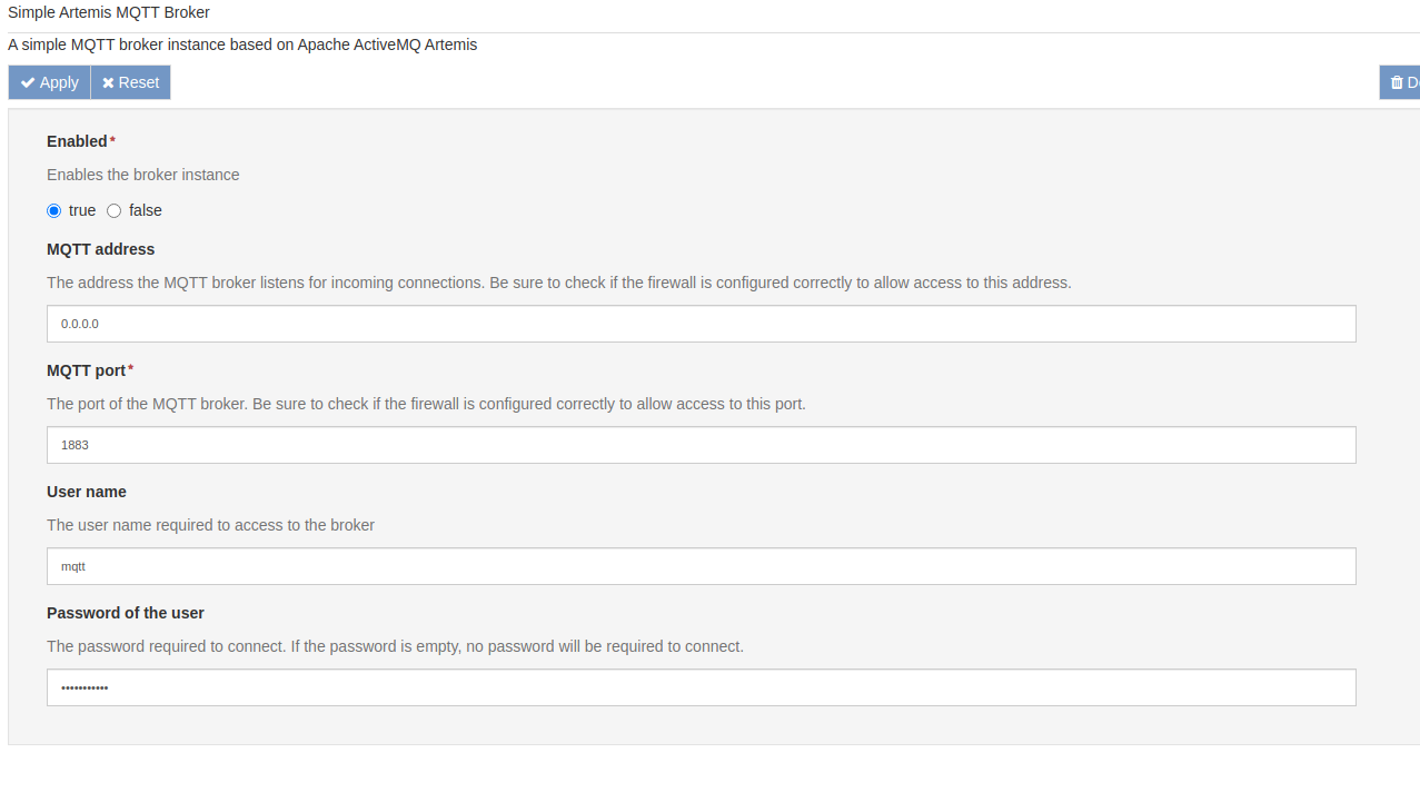 Simple Artemis MQTT Broker - Subscriber · Issue #3369 · eclipse-kura/kura · GitHub
