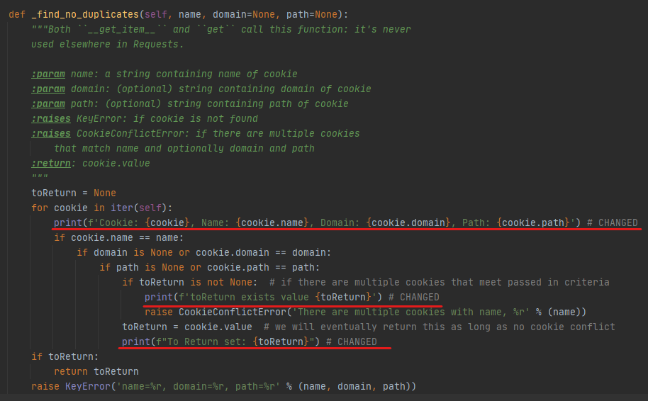 requests.cookies.CookieConflictError: There are multiple cookies with name, 'csrftoken' · Issue ...