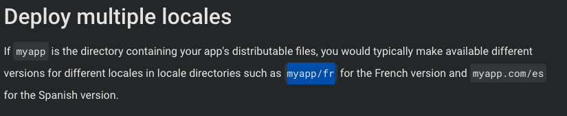URL filepath Typo on "Localizing your app" doc · Issue #42540 · angular/angular · GitHub
