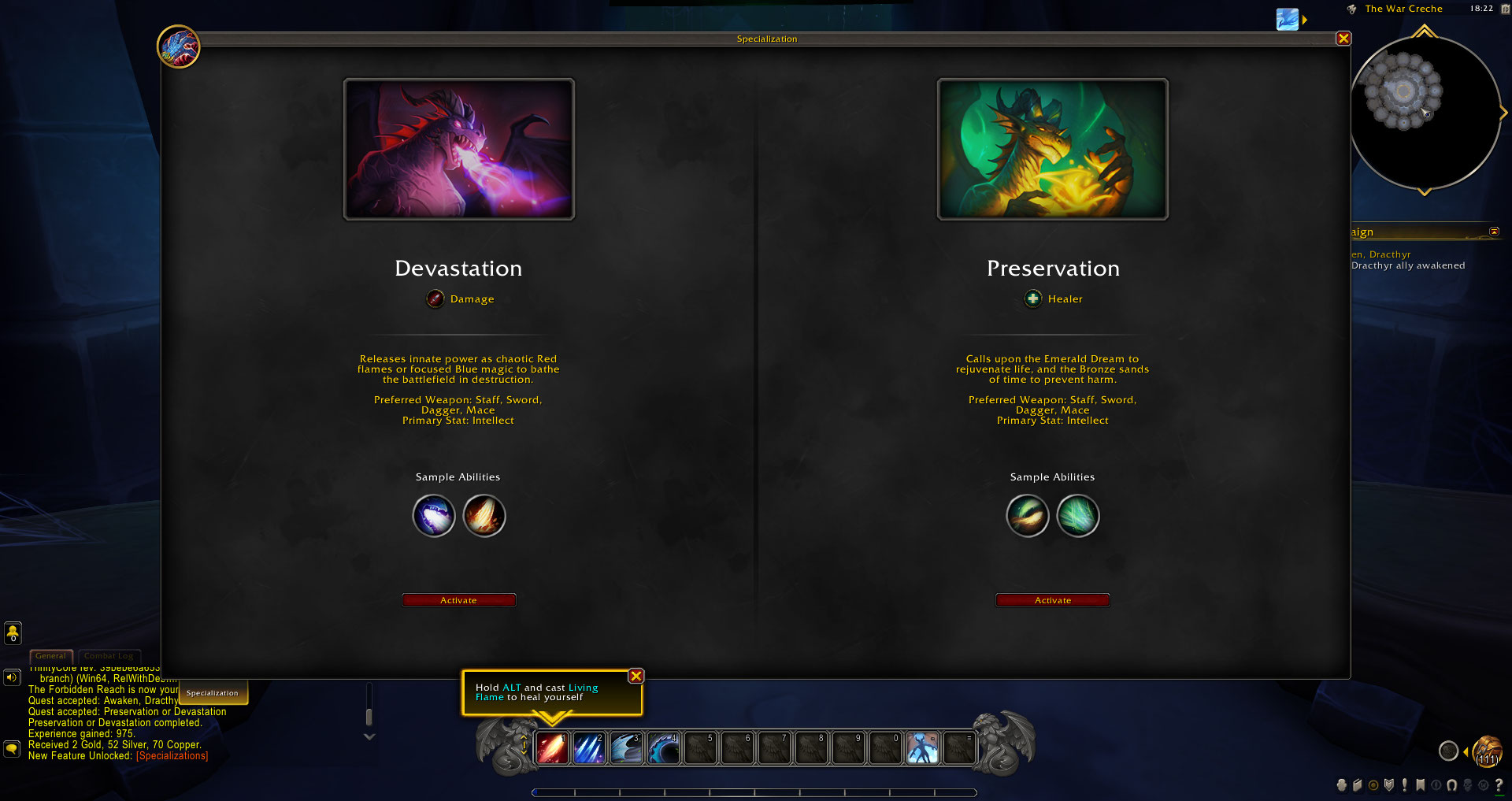 Drac'Thyr Can't Choose Spec · Issue #29067 · TrinityCore/TrinityCore · GitHub