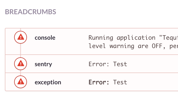 Navigation breadcrumb not supported on Android · Issue #275 · getsentry/sentry-react-native · GitHub