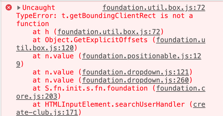 Issue opening dropdown in JavaScript · Issue #12150 · foundation ...