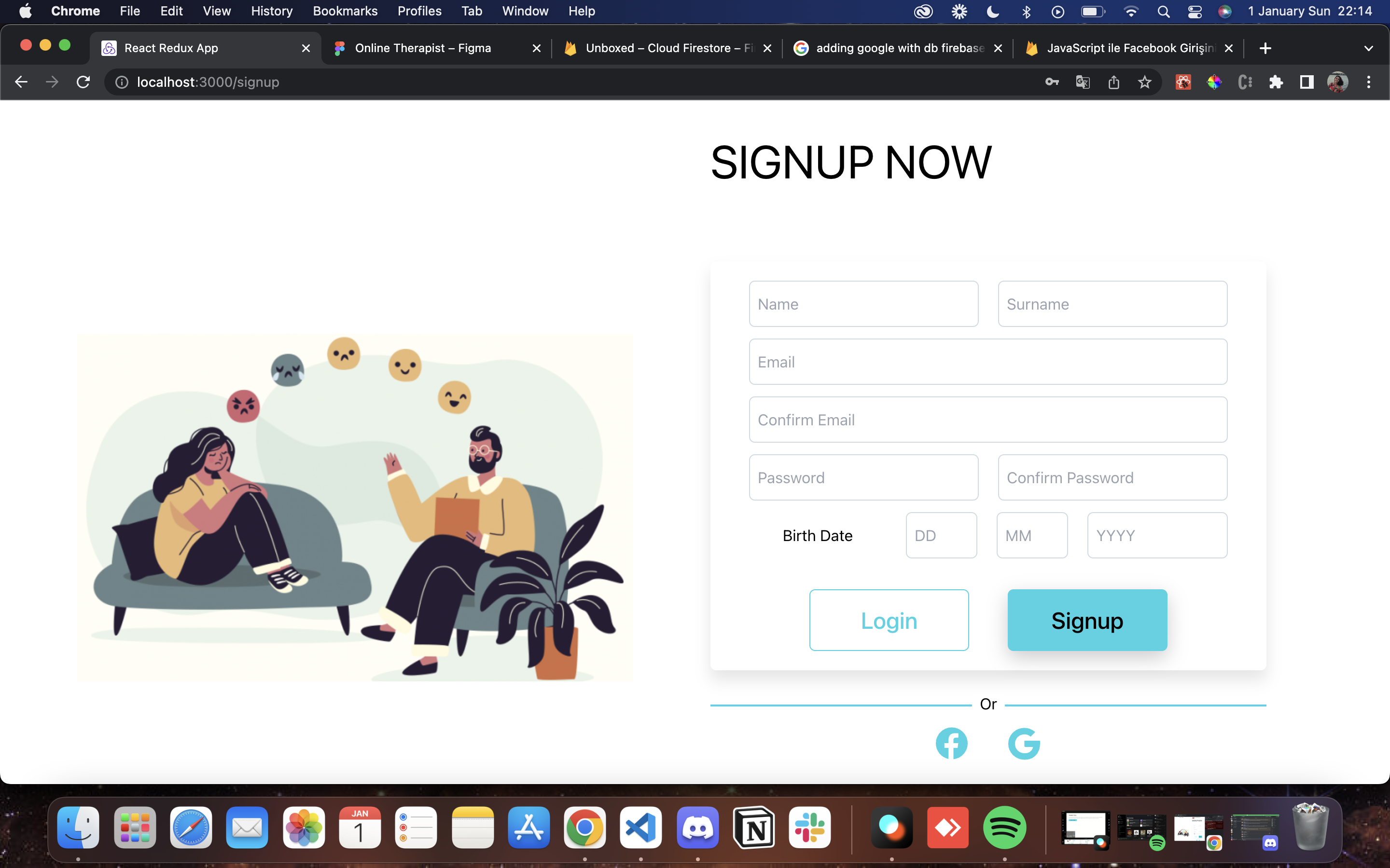 Sign up =>Sign up page + Sign up thanks · Issue #13 · Recoded-Spark ...