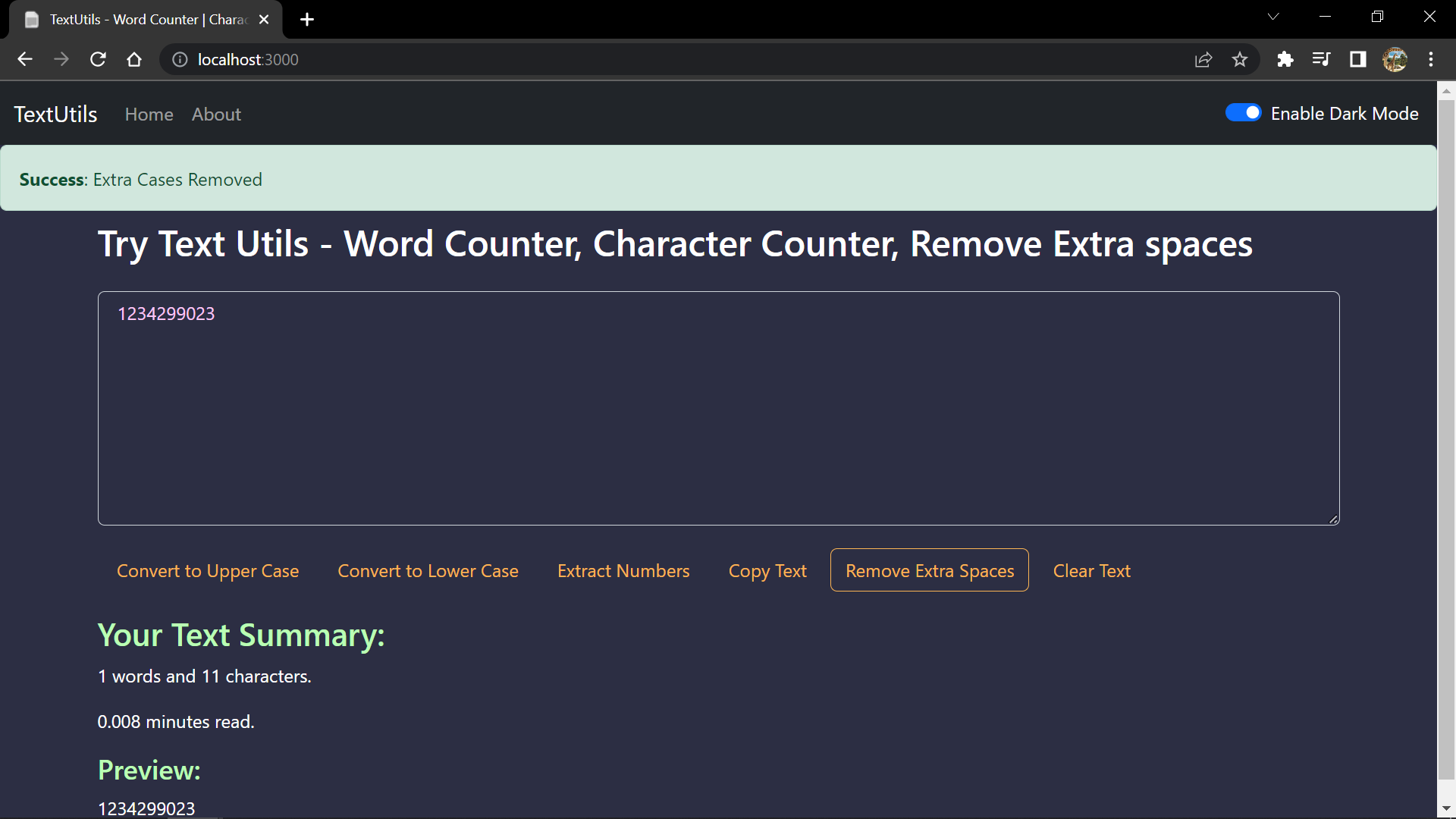 GitHub - 11akanksha/TextUtils-React