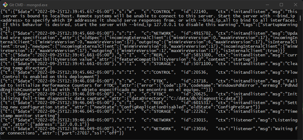 Instalar Mongo DB en Windows · GitHub