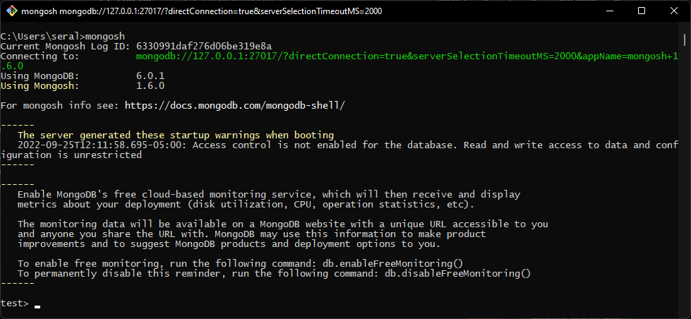 Instalar Mongo DB en Windows · GitHub