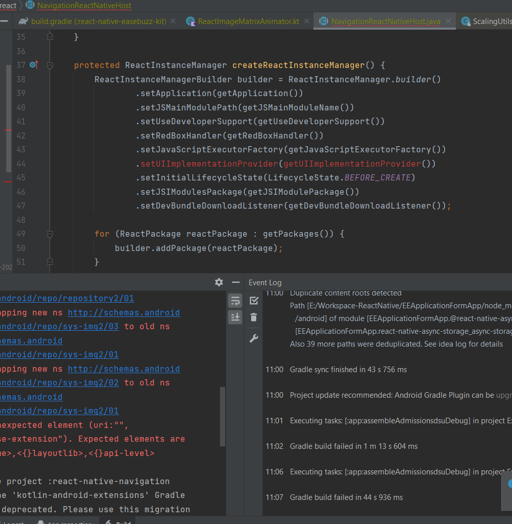 Upgrade to Kotlin Plugin version · Issue #7677 · wix/react-native-navigation · GitHub