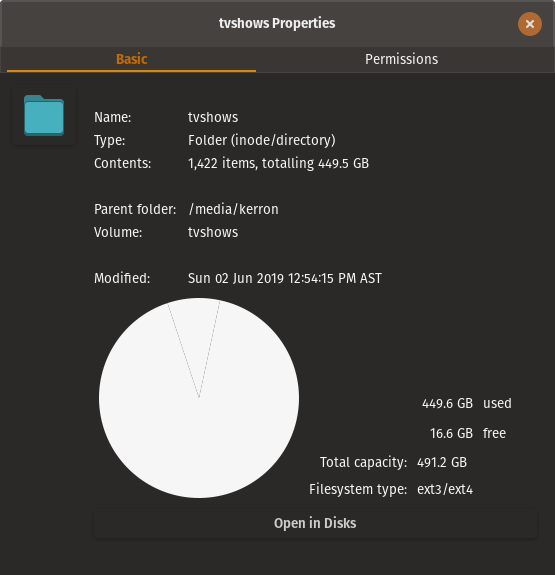 Disk capacity pie chart · Issue #316 · pop-os/gtk-theme · GitHub