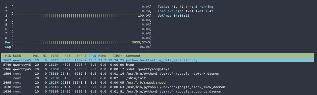 Out of Memmory while Feature Extraction · Issue #614 · blue-yonder/tsfresh · GitHub