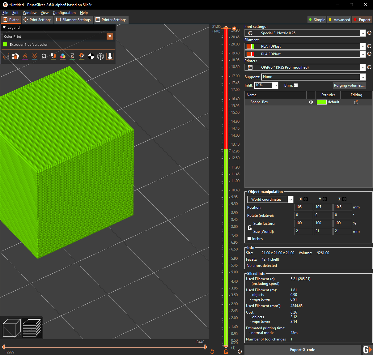 Colors are not displaying well for MM extruder · Issue #10272 · prusa3d ...