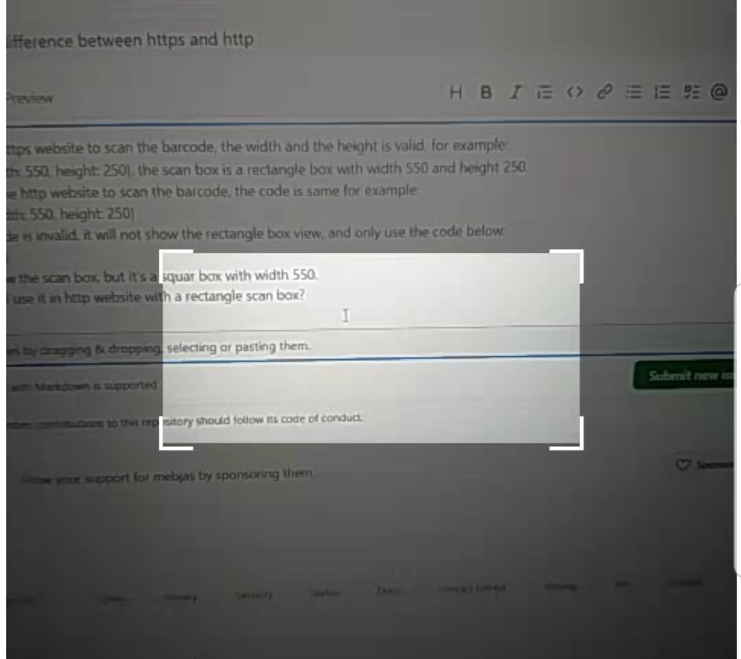 What S The Difference Between And · Issue 548 · Mebjas Html5 Qrcode · Github