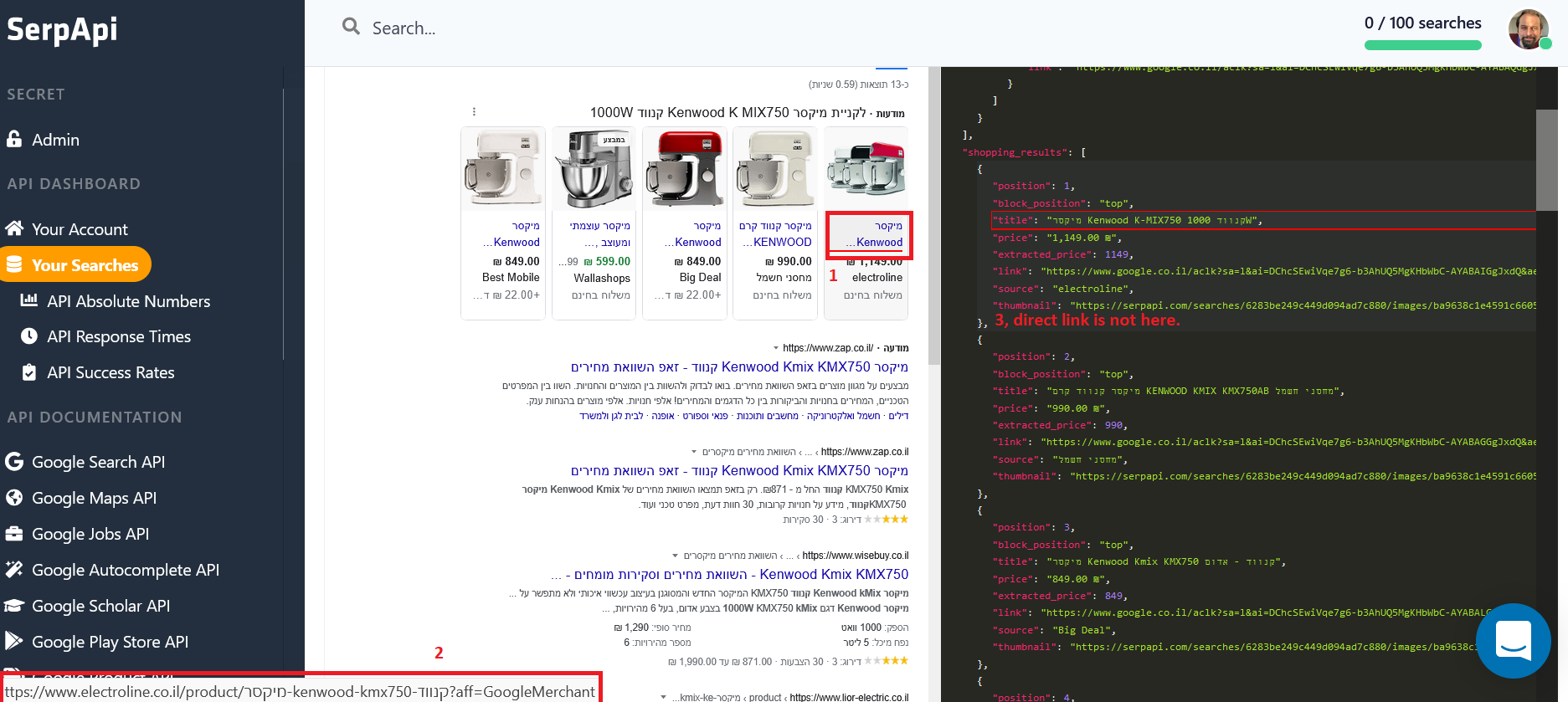 [Google Search API] Shopping Ads' Direct Links Are not Parsed · Issue #149 · serpapi/public ...