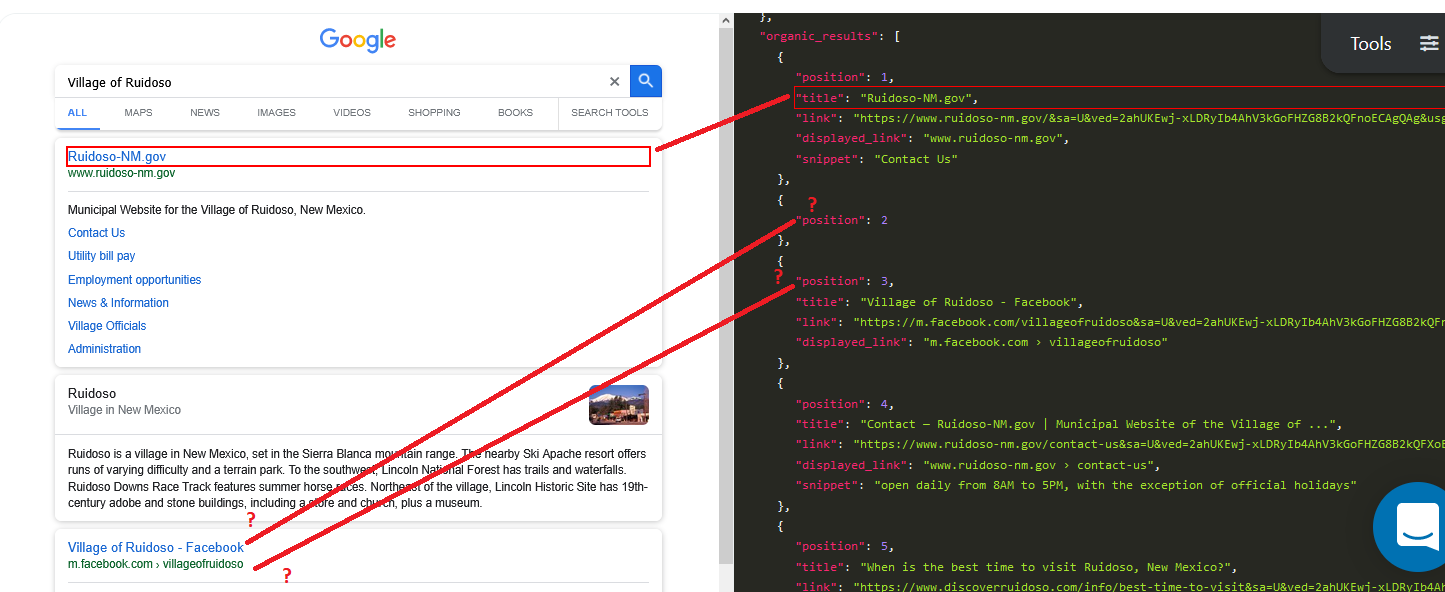 [Google Search API] Mobile Parser Misses Elements and Confuses Order of Elements · Issue #161 ...