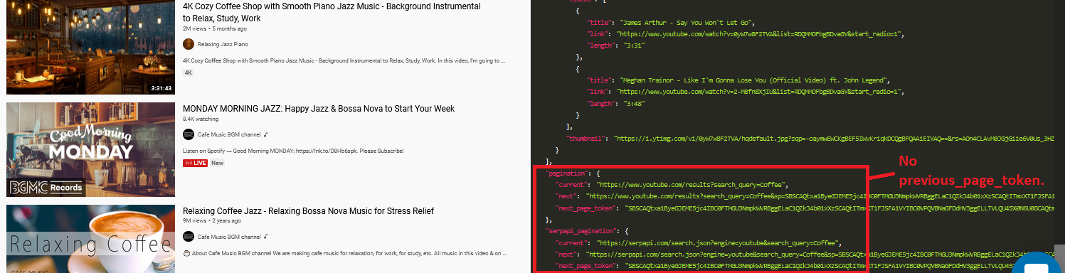 [Youtube API] Add previous_pag_token to the JSON response · Issue #168 · serpapi/public-roadmap ...