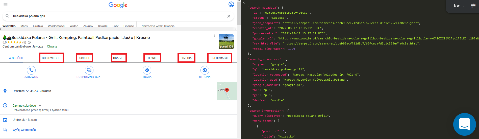 [Google Search API Mobile] Knowledge Graph Tabs to be Scraped · Issue #266 · serpapi/public ...
