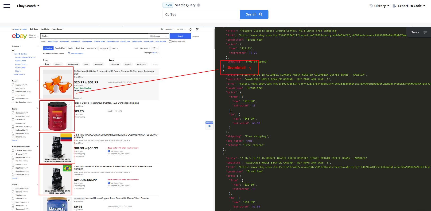 [Ebay Search API] Product Thumbnails not Returned in Response · Issue #697 · serpapi/public ...