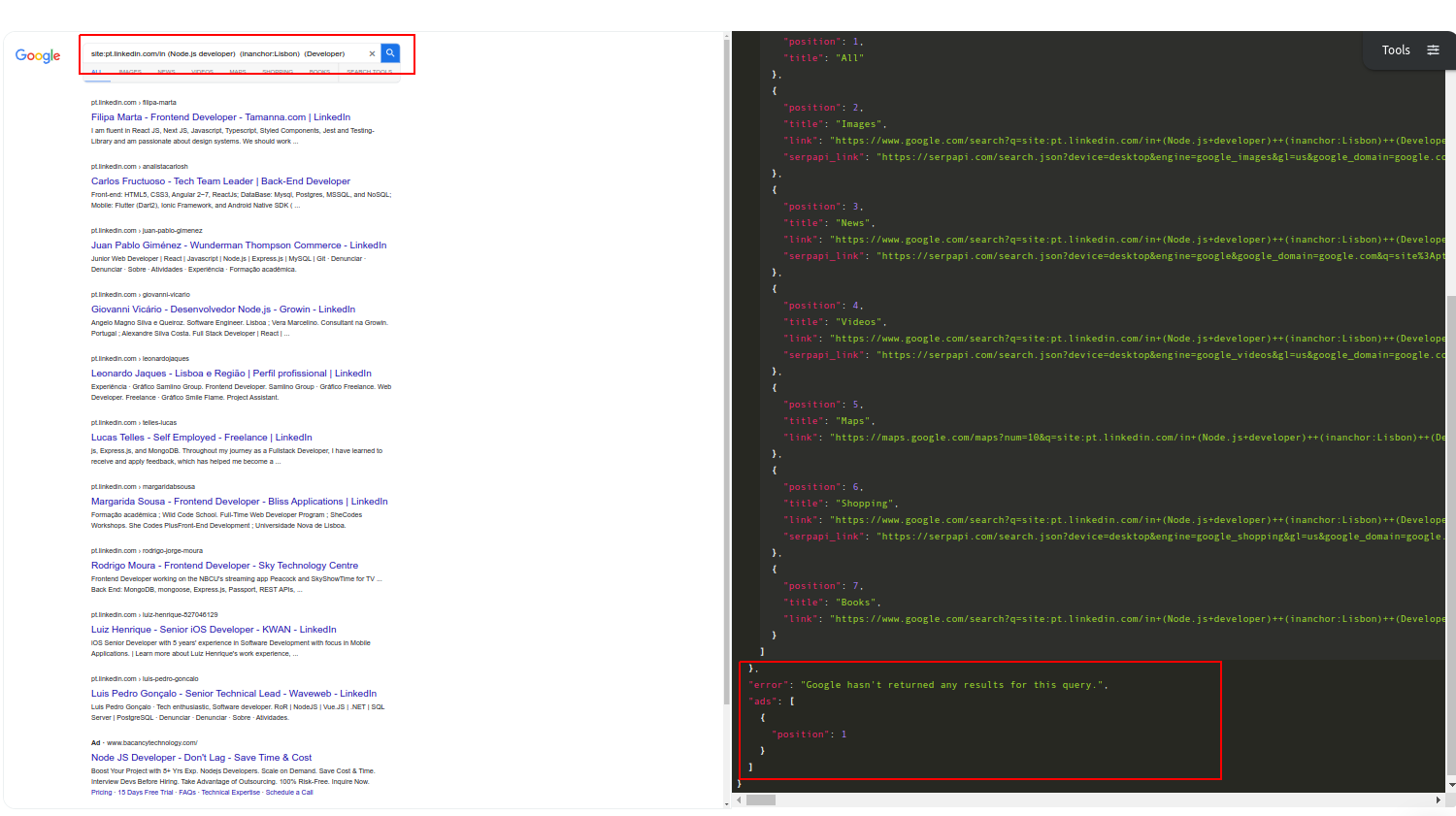 [Google Search API] Results not Scraped · Issue #863 · serpapi/public-roadmap · GitHub