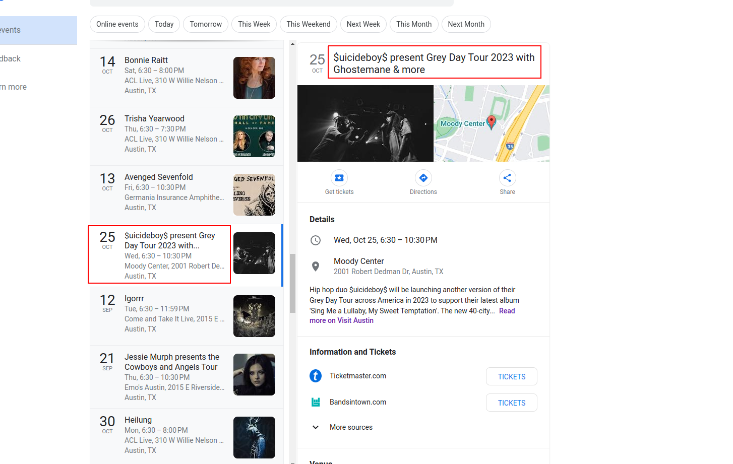 [Google Events API] Parse Event Name from Details Page · Issue #1077 ...