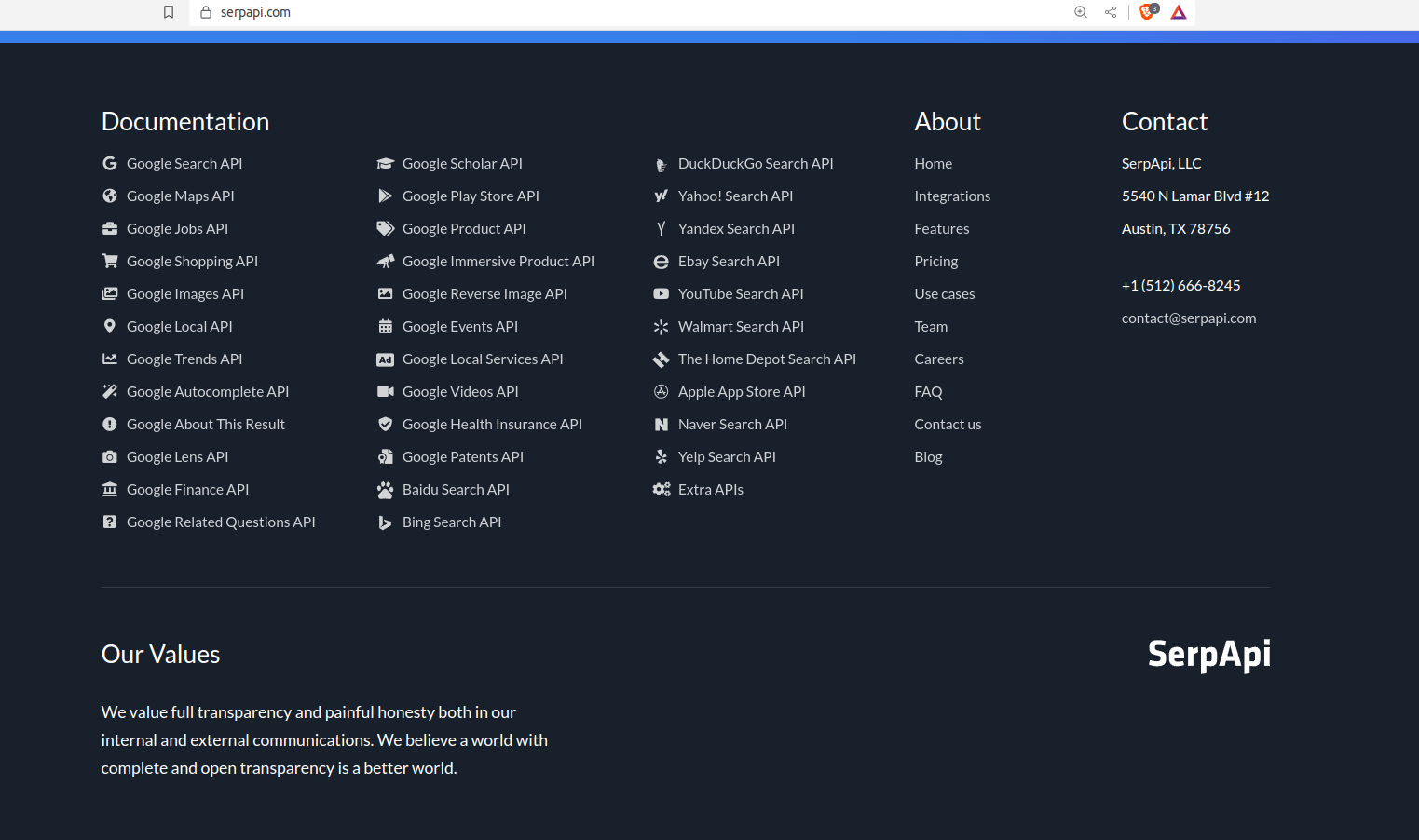 Home Page Add Legal Link To Footer Of Home Page · Issue 1086 · Serpapipublic Roadmap · Github 