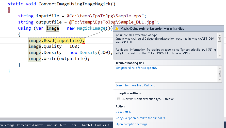 Color Profile issue while converting EPS to JPG · Issue #639 · dlemstra/Magick.NET · GitHub