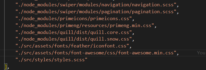 Styles import order in angular.json · Issue #24454 · angular/angular-cli · GitHub