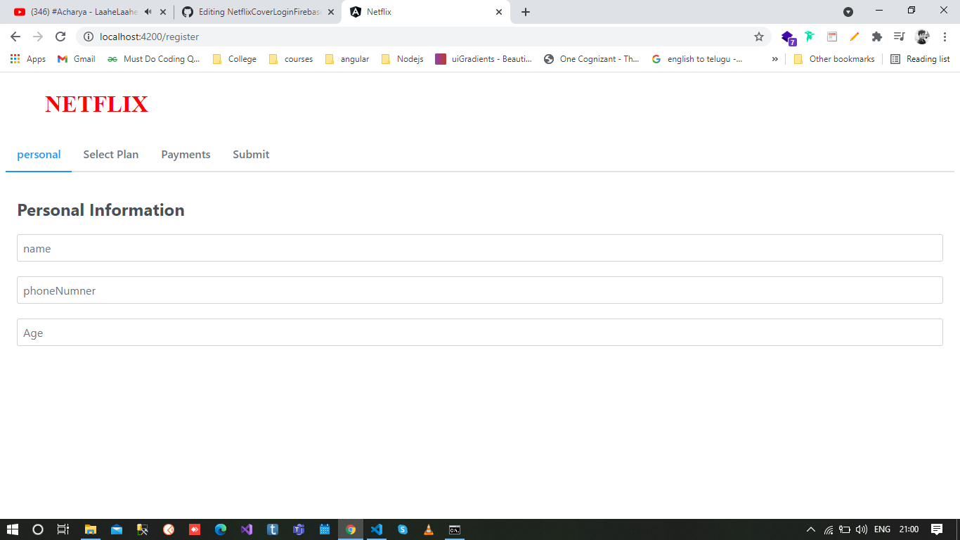 GitHub - sriharigoud087/NetflixCoverLoginFirebase