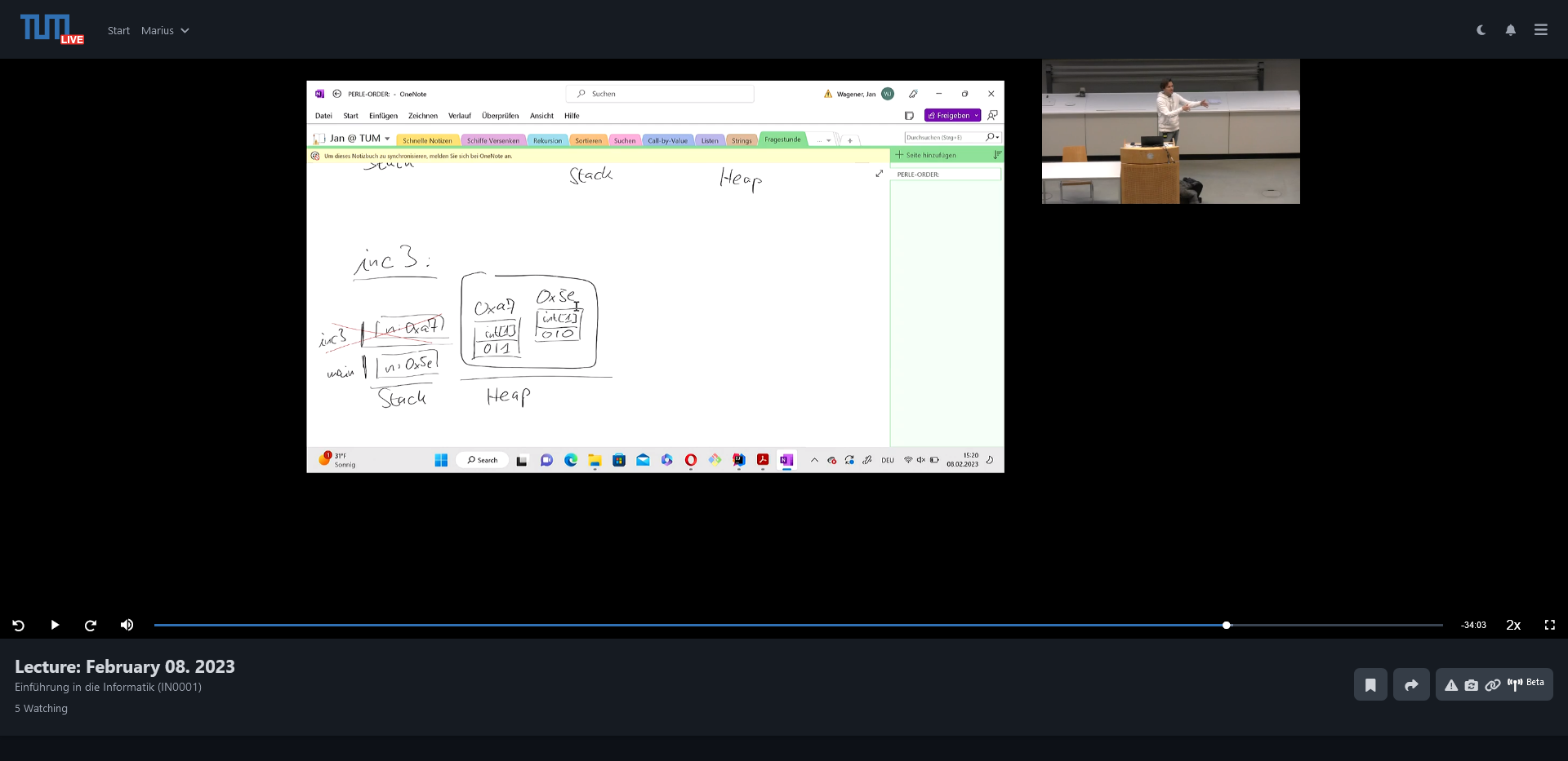 "This livestream has ended." popup offsets video player over lecture title · Issue #921 · TUM ...