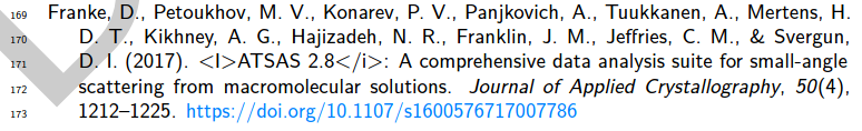 [JOSS Review] Formatting issue in references · Issue #45 · julie-forman-kay-lab/SPyCi-PDB · GitHub