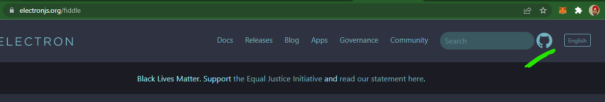 Encountered a lil bug on the Electron Fiddle Page · Issue #5919 · electron/electronjs.org-old ...