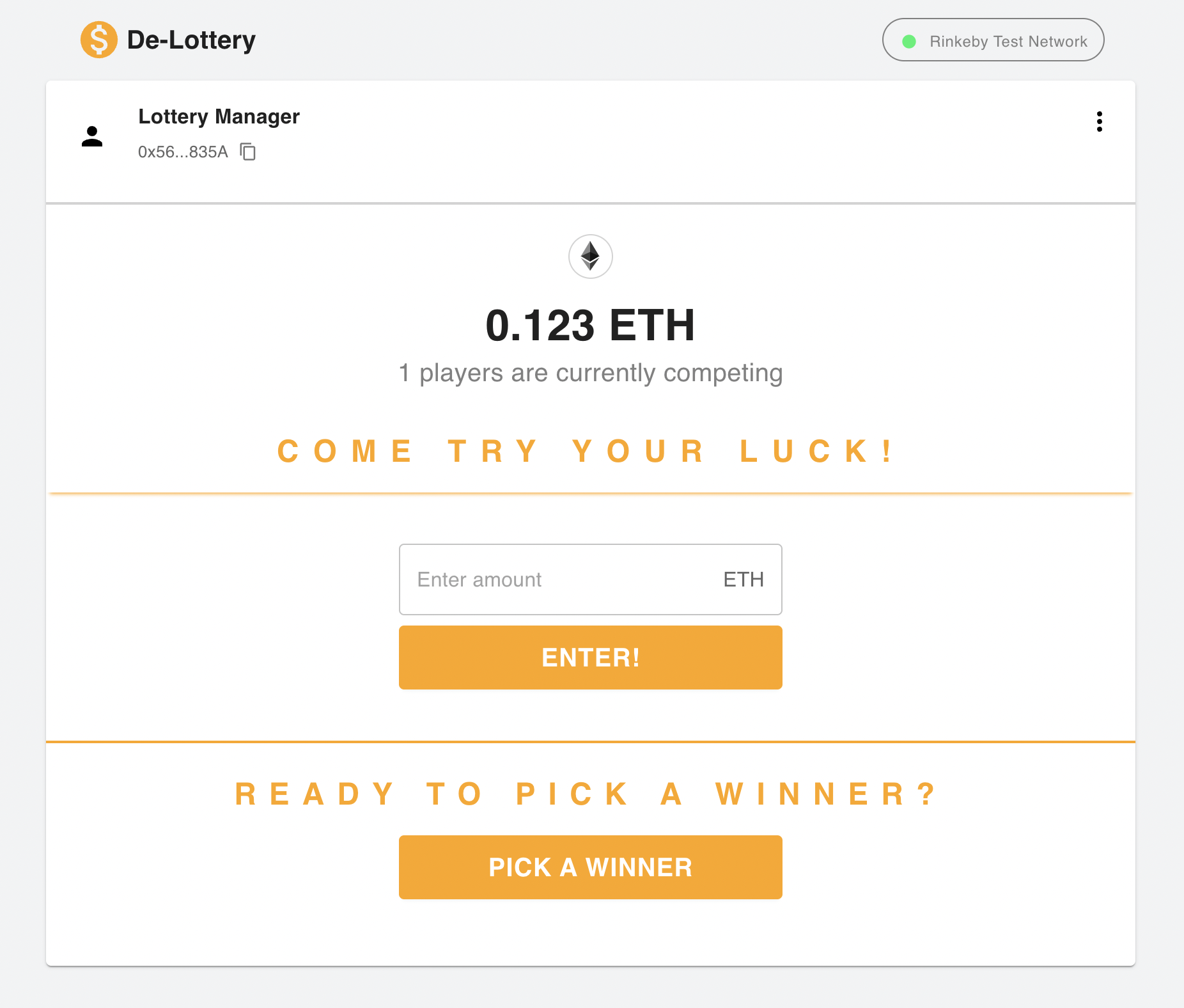 GitHub - RohiniRG/Lottery-Application: React based application which ...