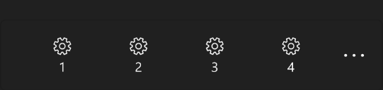 [WinUI2] If more than four AppBarButton added to the CommandBar then the 5th, 6th etc ...