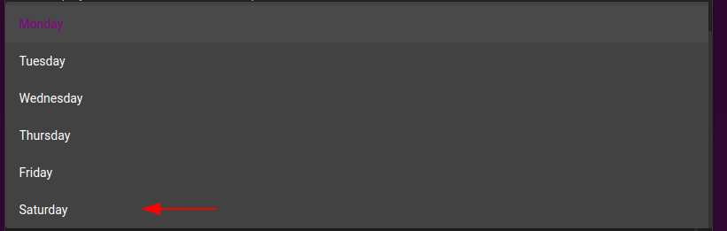 Add 'Saturday' to "Start of the week" option! · Issue #2390 ...