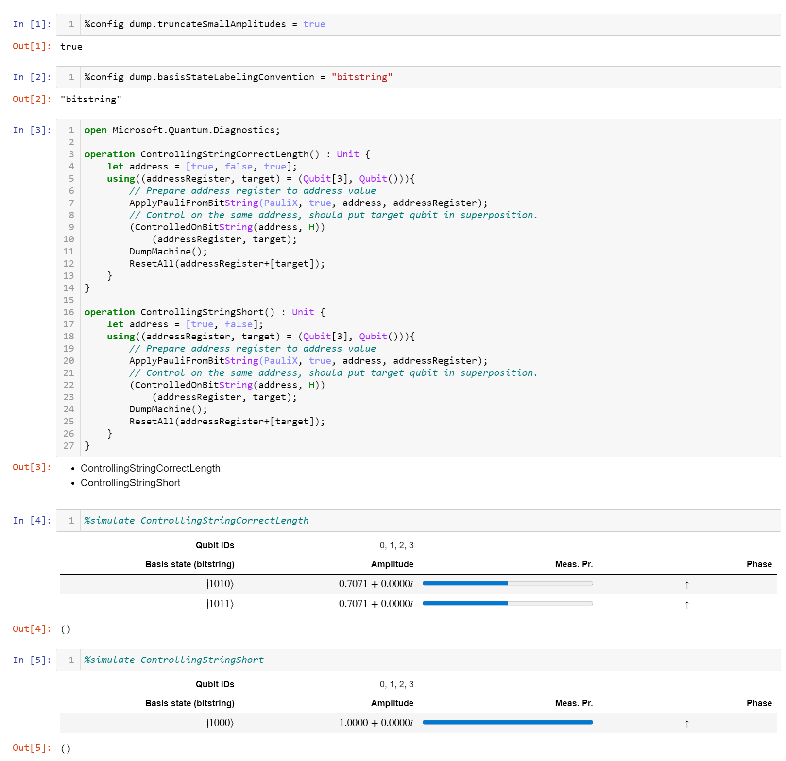 `ControlledOnBitString` behavior when bitstring and control register are not the same length not ...
