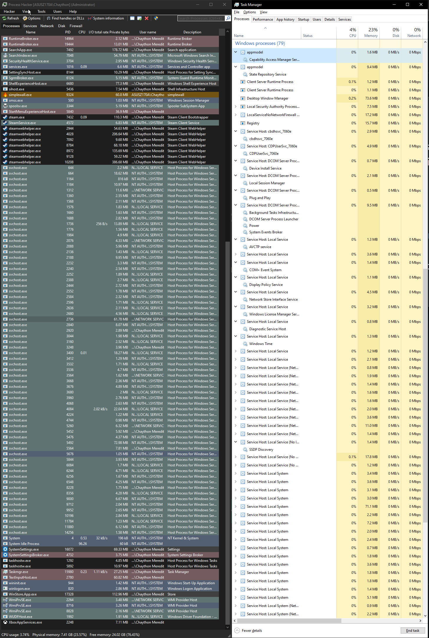 SVCHost Handling · Issue #766 · winsiderss/systeminformer · GitHub