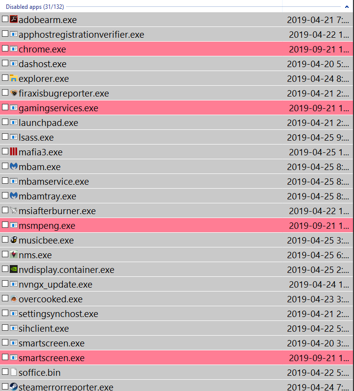 Apps constantly cloning and making the previous invalid · Issue #535 · henrypp/simplewall · GitHub