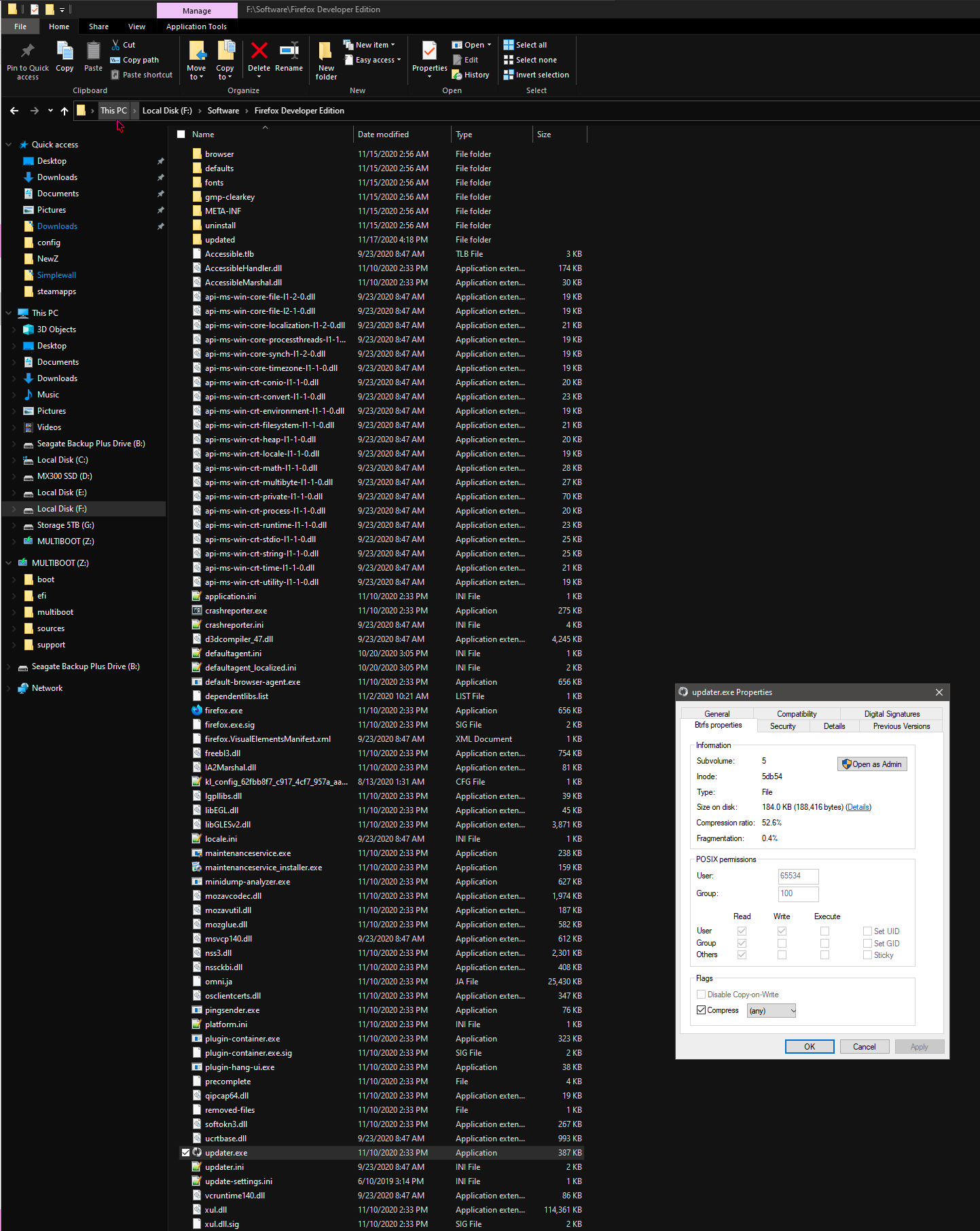 Compatibility: Simple Wall · Issue #324 · maharmstone/btrfs · GitHub