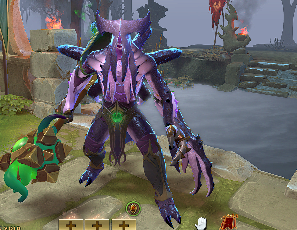 Faceless Void arcana with new collector's cache have 3 arms · Issue #6750 · ValveSoftware/Dota2 ...