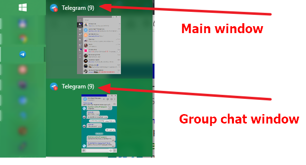 [Feature Request] Show chat icon in taskbar for separate windows ...