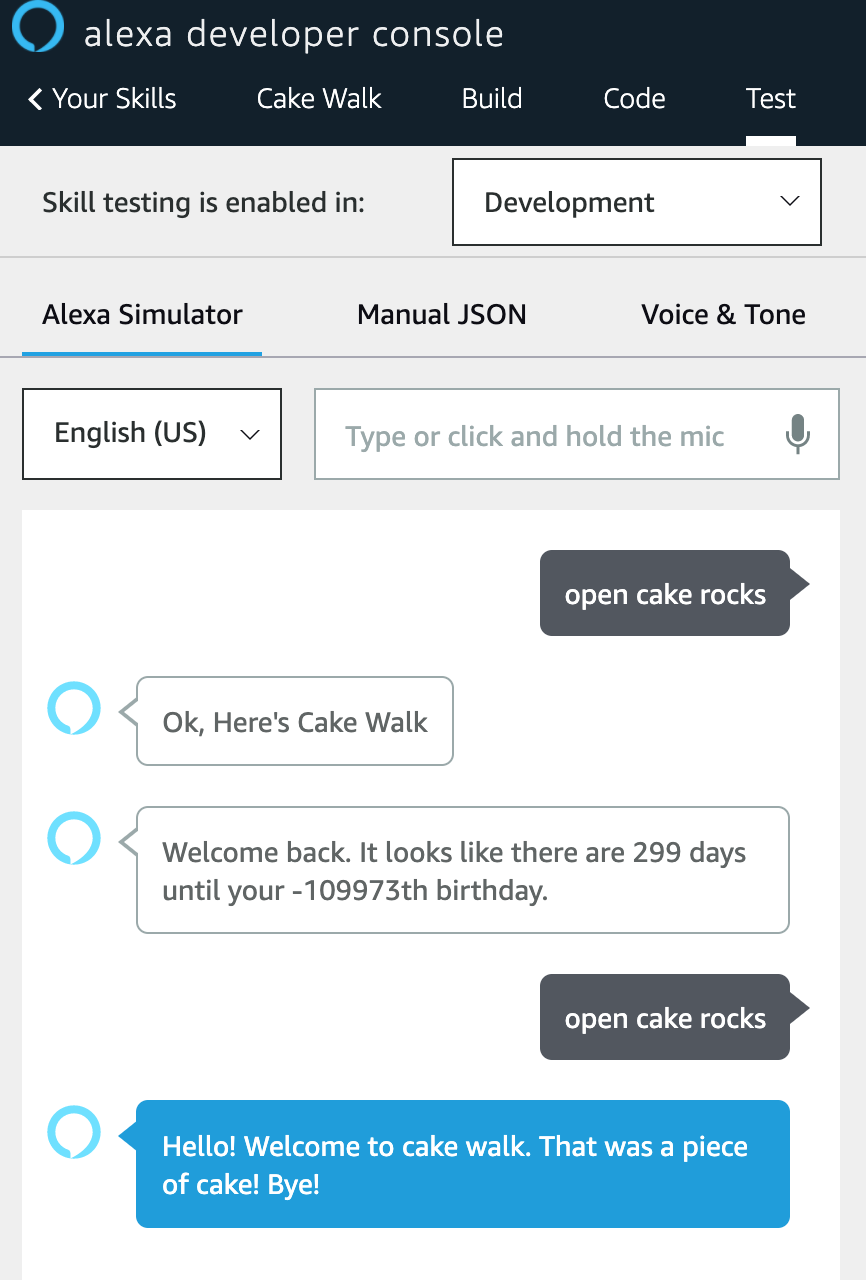 Module 1: Can't Make Alexa say what I input in Speak_output · Issue #36 · alexa-samples/skill ...
