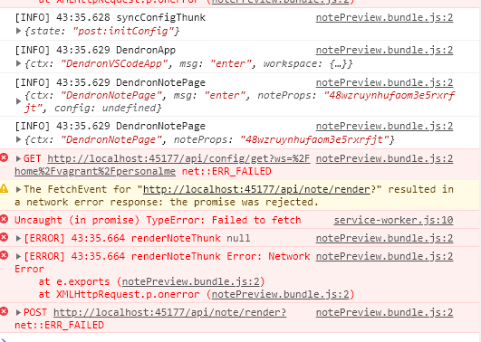 Dendron: show preview - always in loading mode (in remote windows) · Issue #2606 · dendronhq ...