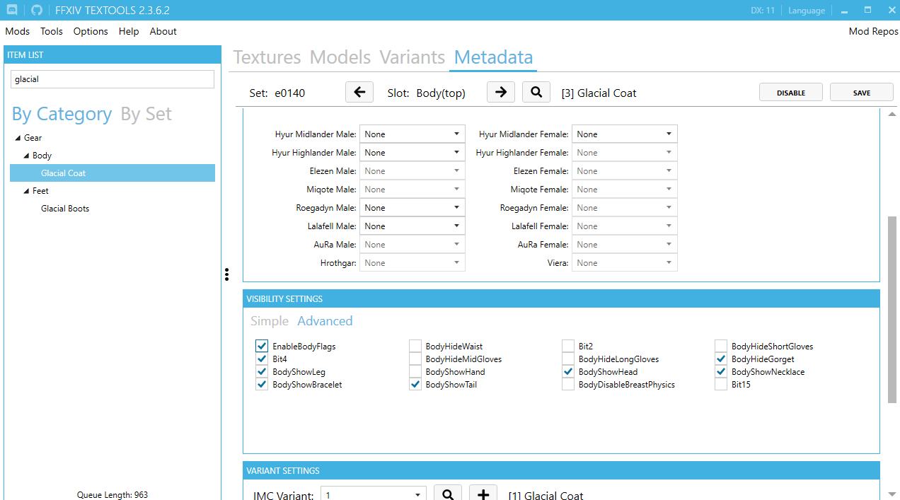 Bug Report: Rings and Bracelet accessories no longer show after disabling 'BodyShowHand' on the ...