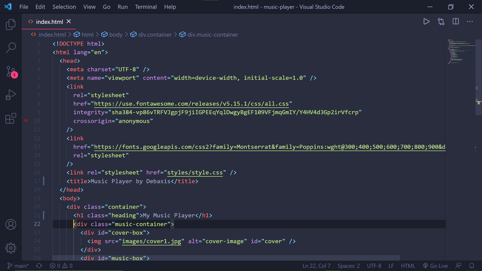 GitHub - debasis006/My-Music-Player