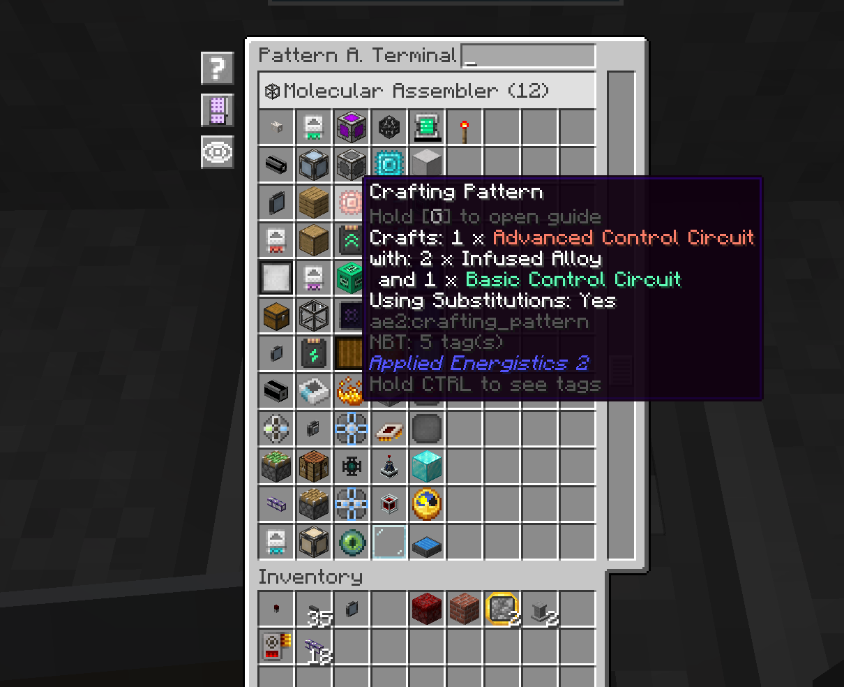 AE2 pattern providers are using channels but are not usable for ...