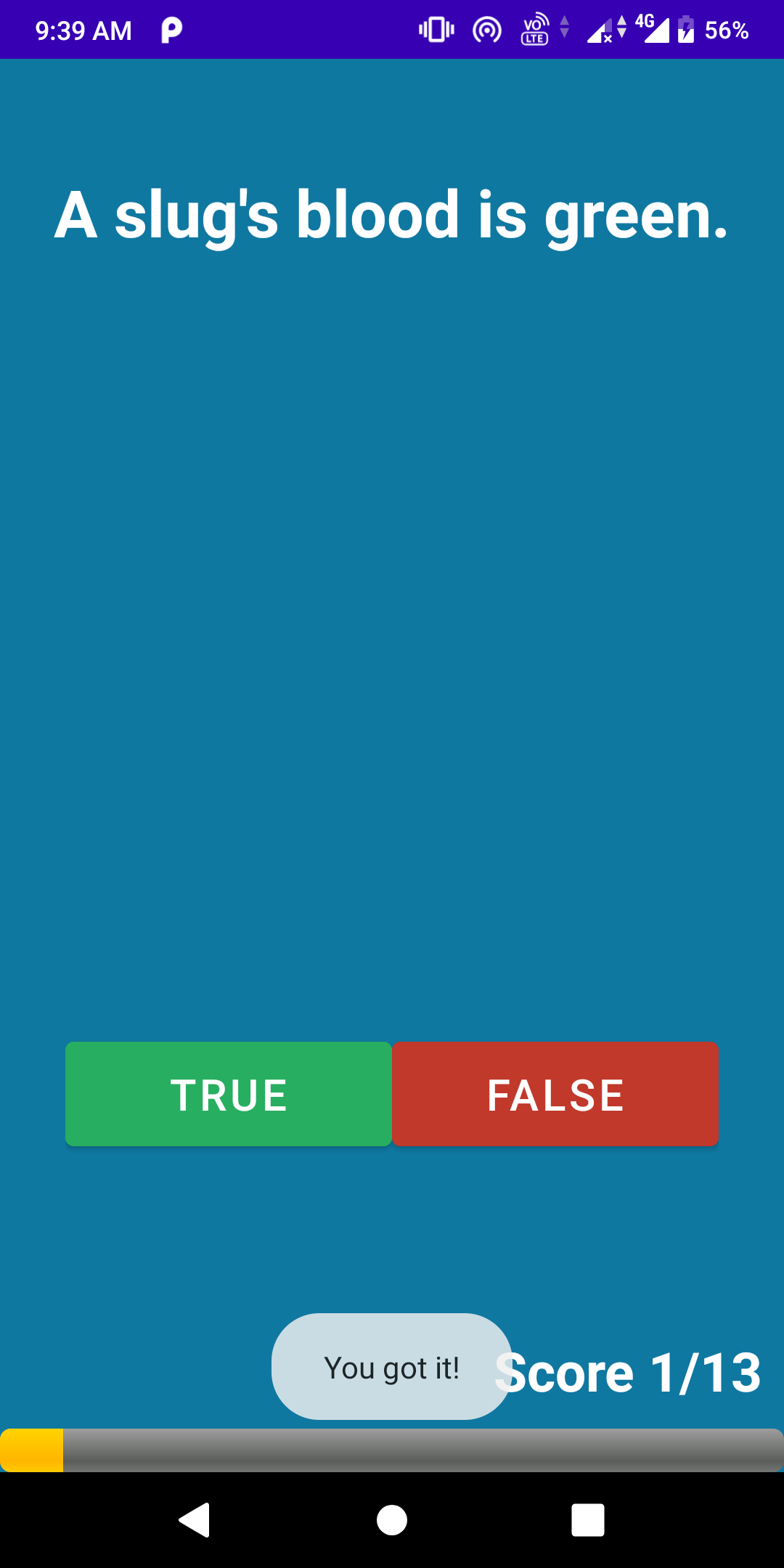 GitHub - anjali628/QuizzlerApp: Android application using Java with a nice UI where the user can ...