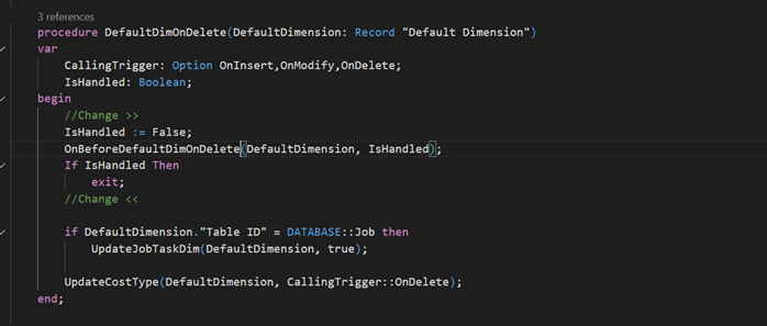 New Publisher DefaultDimOnDelete in Codeunit 408 DimensionManagement · Issue #12299 · microsoft ...