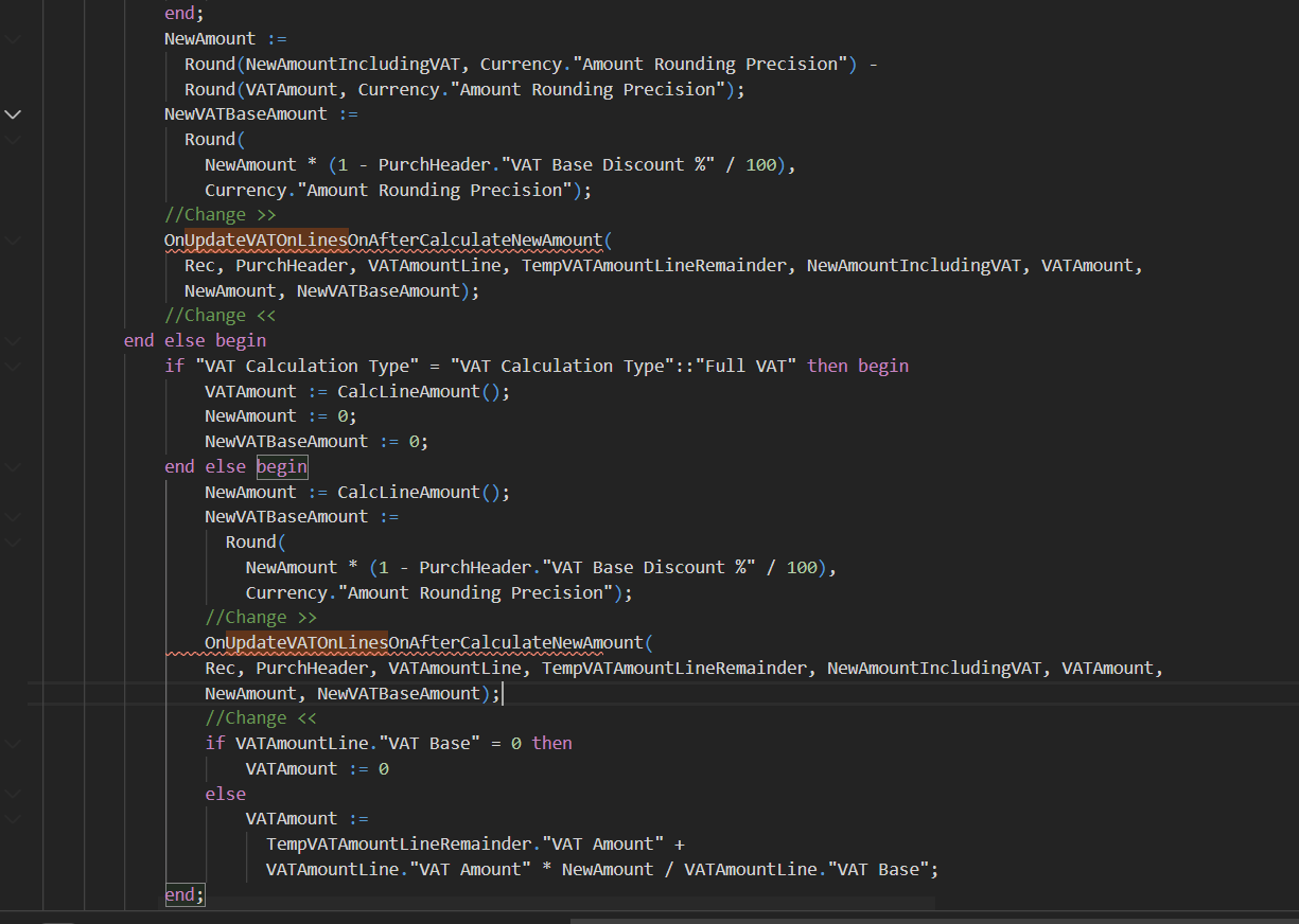 [Event Request] Table 39 Purchase Line, Function UpdateVATOnLines · Issue #7172 · microsoft ...
