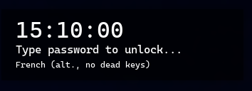 Bottom left box not transparent · Issue #330 · betterlockscreen/betterlockscreen · GitHub