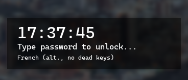 Bottom left box not transparent · Issue #330 · betterlockscreen/betterlockscreen · GitHub