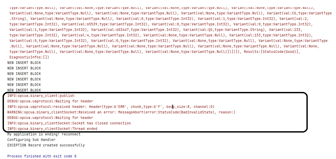 Regarding Alarms And Events Client Program Exits Without Any Error Or Exception For Alarms 3336